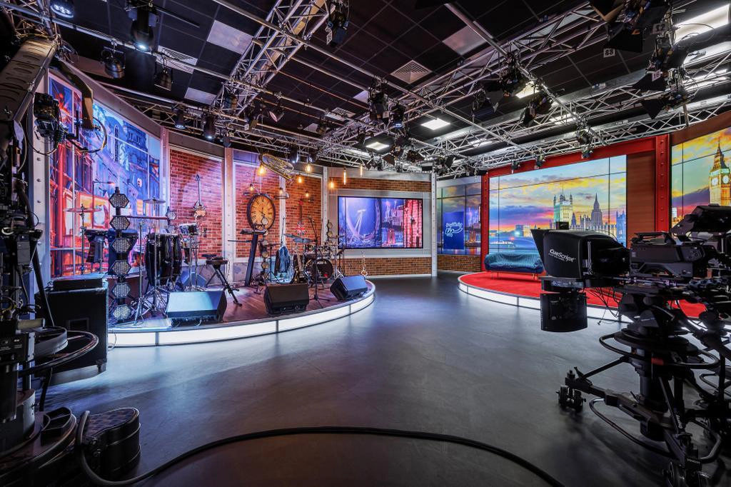 MBC TV Studio Rigging and Cameras | GIORDANO DESIGN